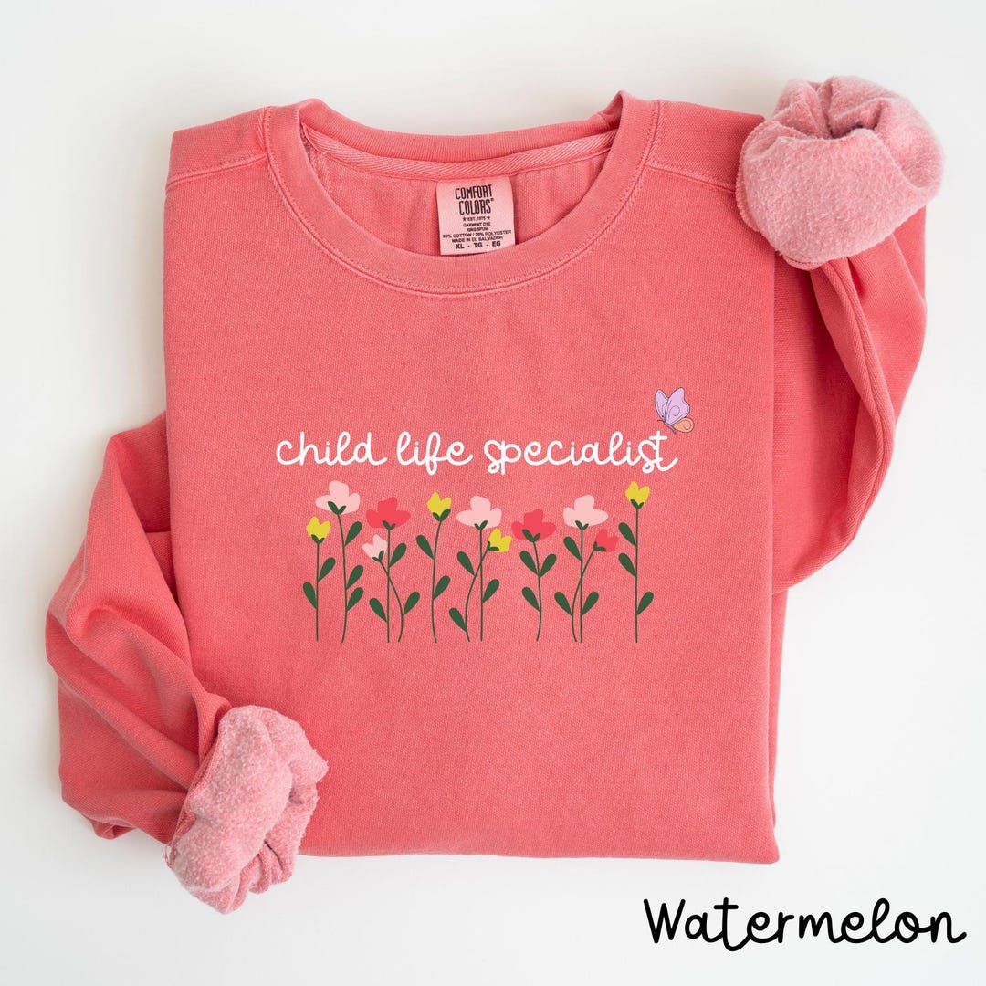 Child Life Specialist Sweatshirt, Child Life Sweater, Child Life ...