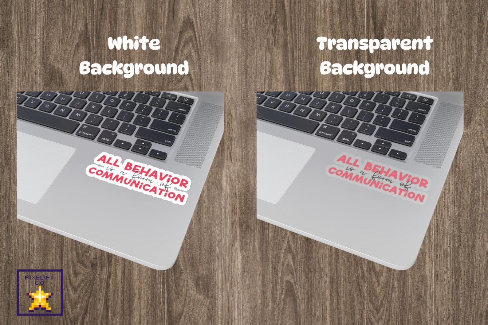 All Behavior is A Form of Communication Sticker, Behavior Therapist ...