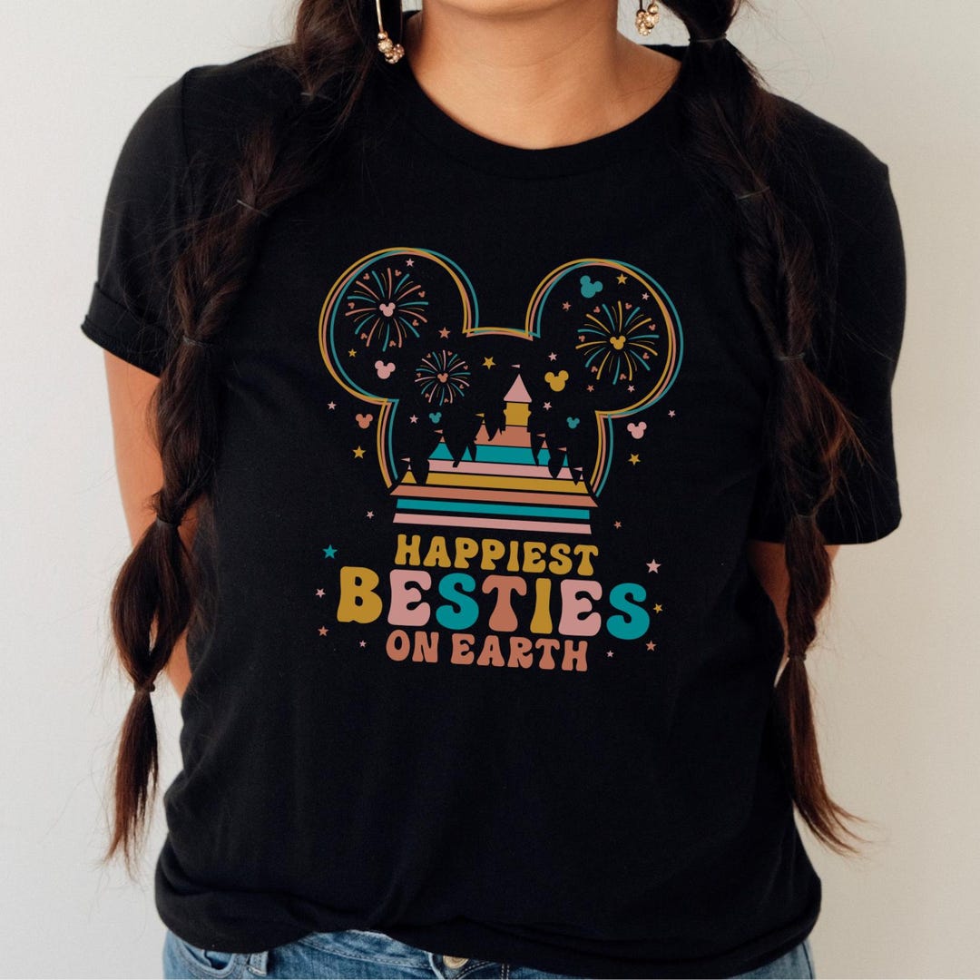 Disney With My Bestie Shirt, Disney Besties Shirt, Disney Girls Trip ...