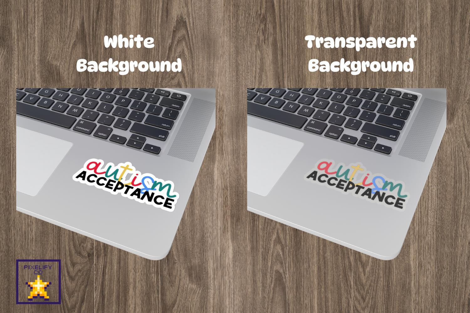 Autism Acceptance Sticker, Autism Awareness Decal, Neurodiversity ...