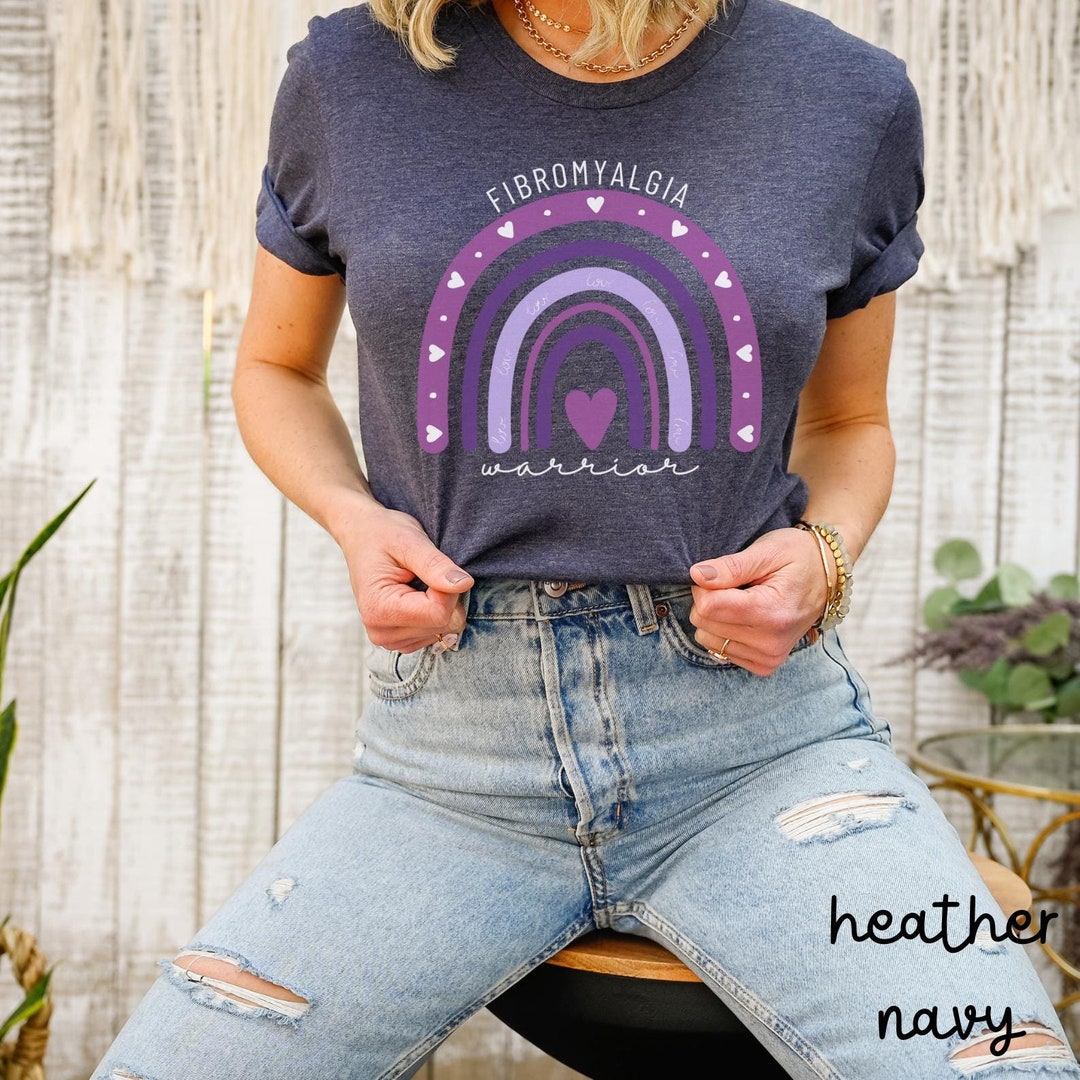 Fibromyalgia Warrior Shirt, Chronic Pain Shirt, Fibromyalgia Survivor ...