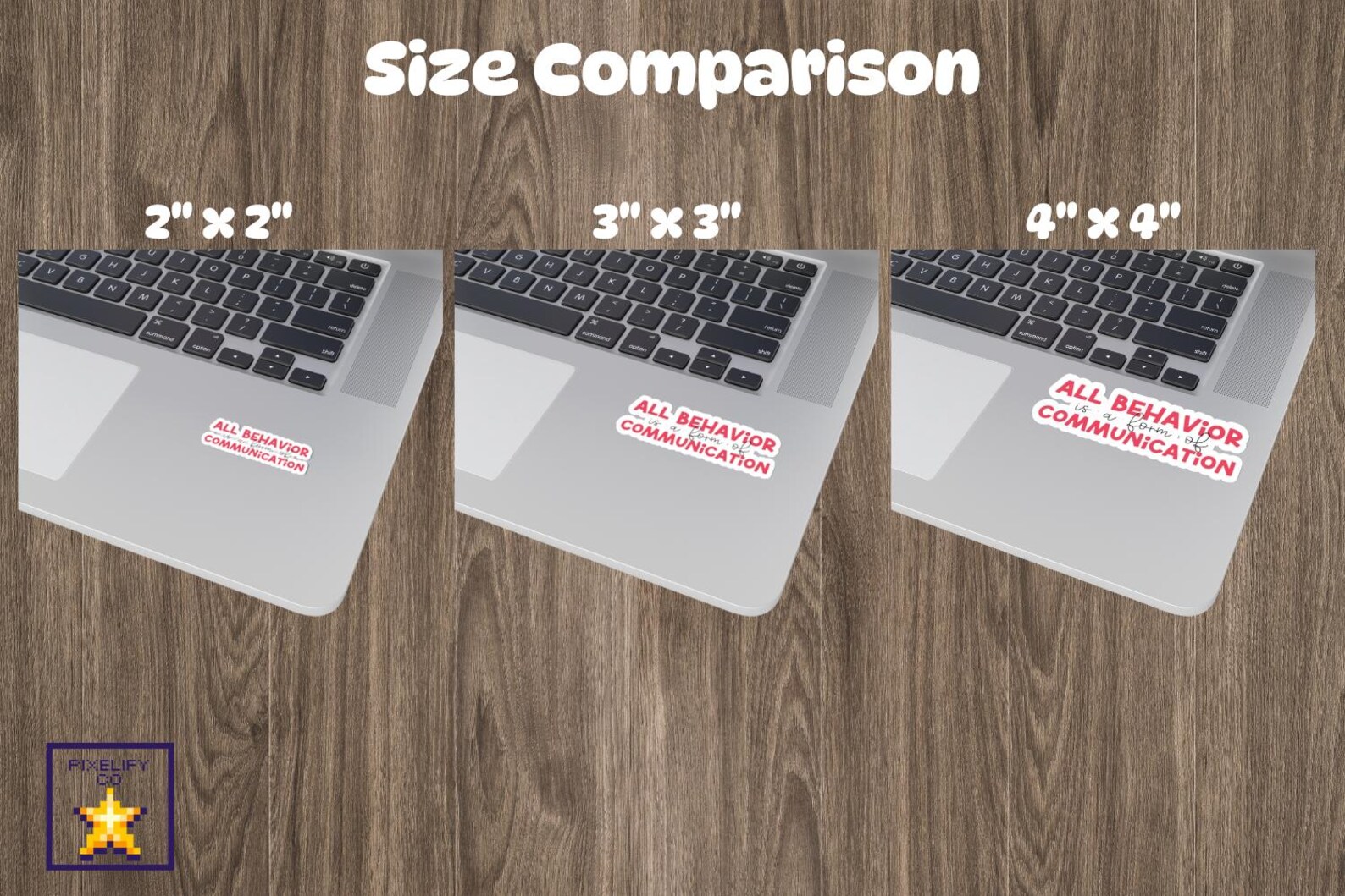 All Behavior is A Form of Communication Sticker, Behavior Therapist ...