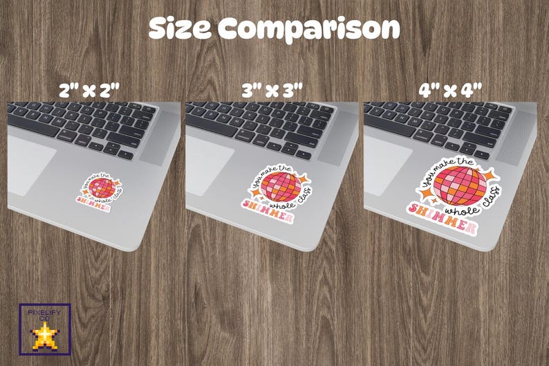 You Make the Whole Class Shimmer Sticker, Teacher Disco, Teacher ...