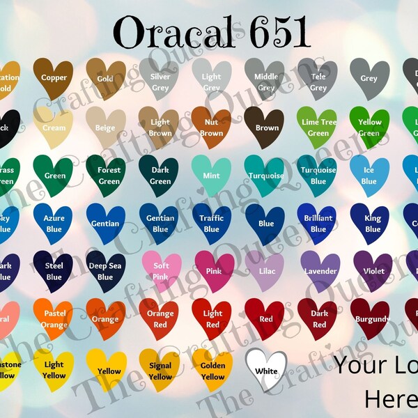 Oracal 651 - Etsy