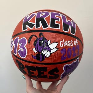 Painted Basketball - Etsy