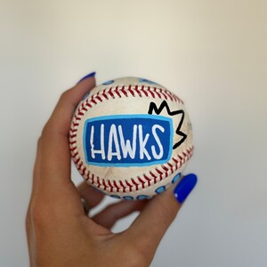 Customized Hand-painted Baseball - Etsy