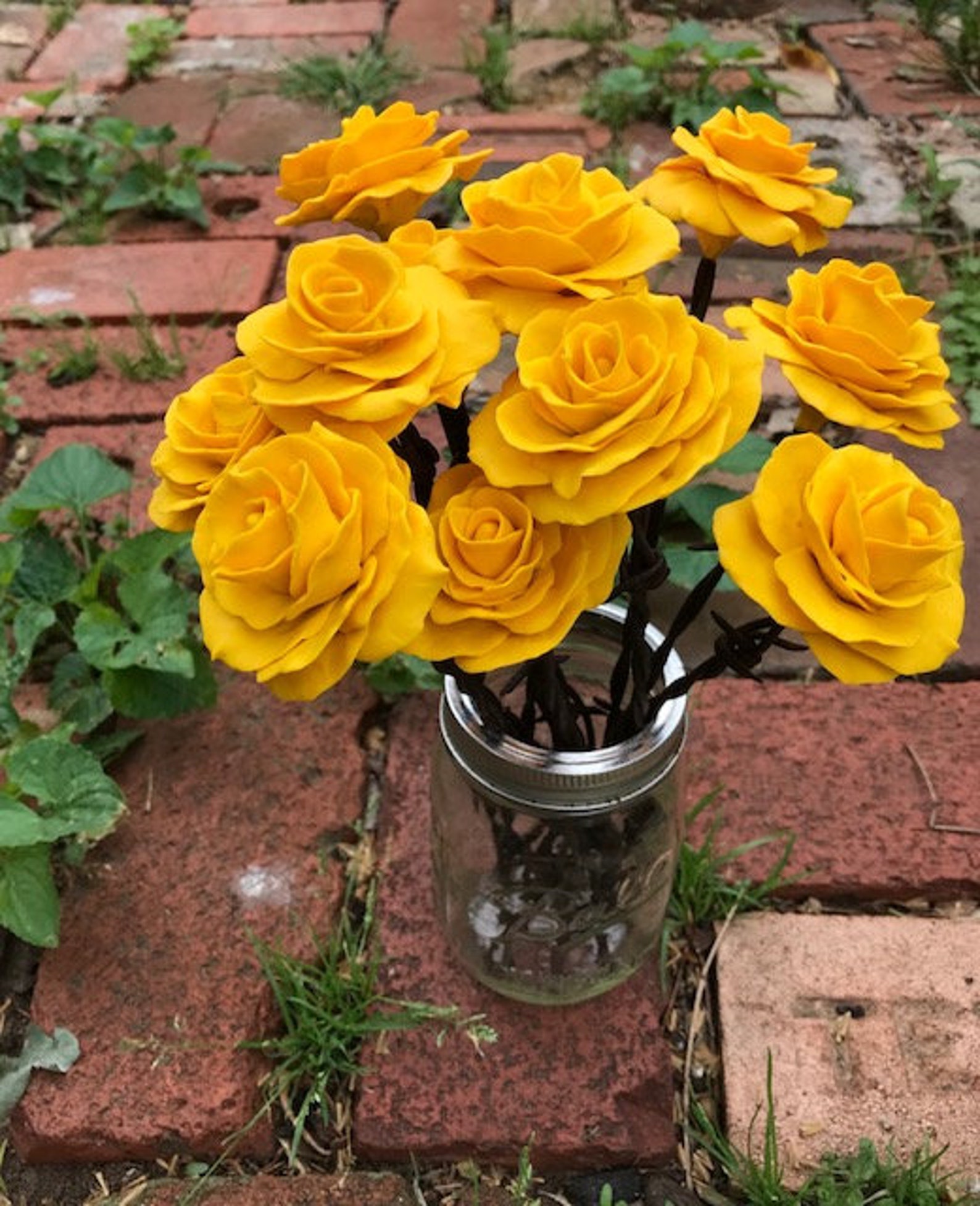 Artificialtexaswildflower/bouquet/buckeyedaisiesfarmhouse - Etsy