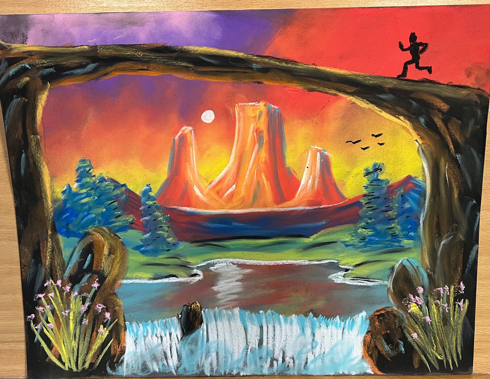 Chalk Art - "run the Race" - Etsy