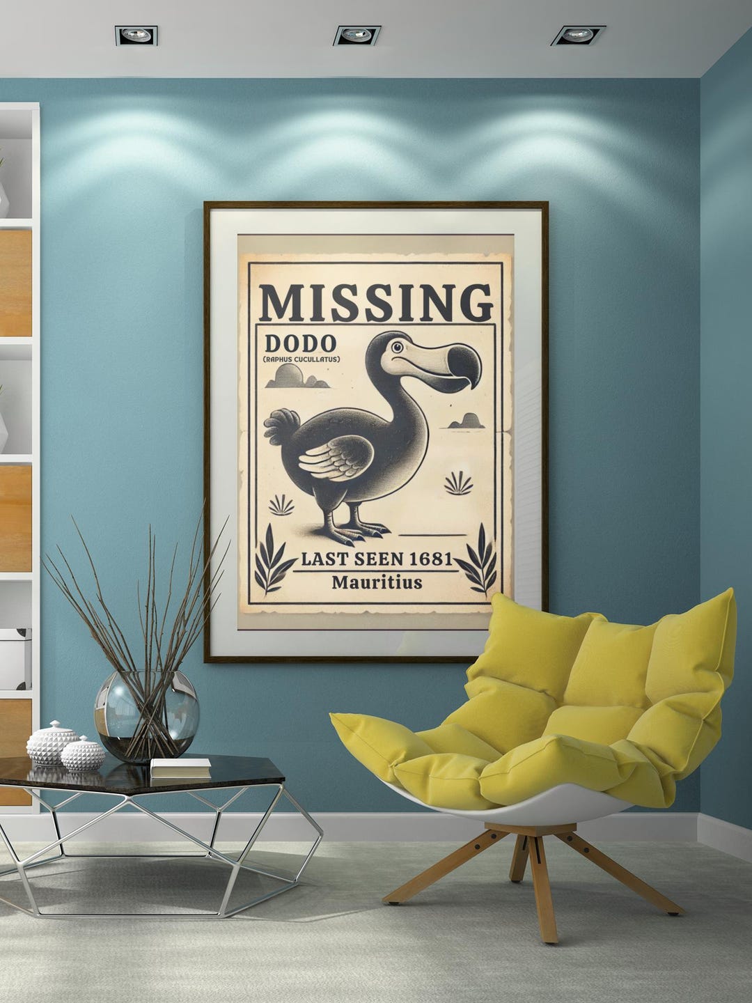 Home Decor of the Iconic Dodo With This Beautifully Designed Vintage ...