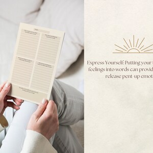 Mood Journal Prompts Mental Health Journal Therapy Journal Anxiety ...