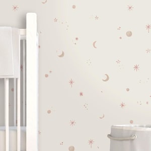 Gold and Cream Wallpaper Celestial - Etsy