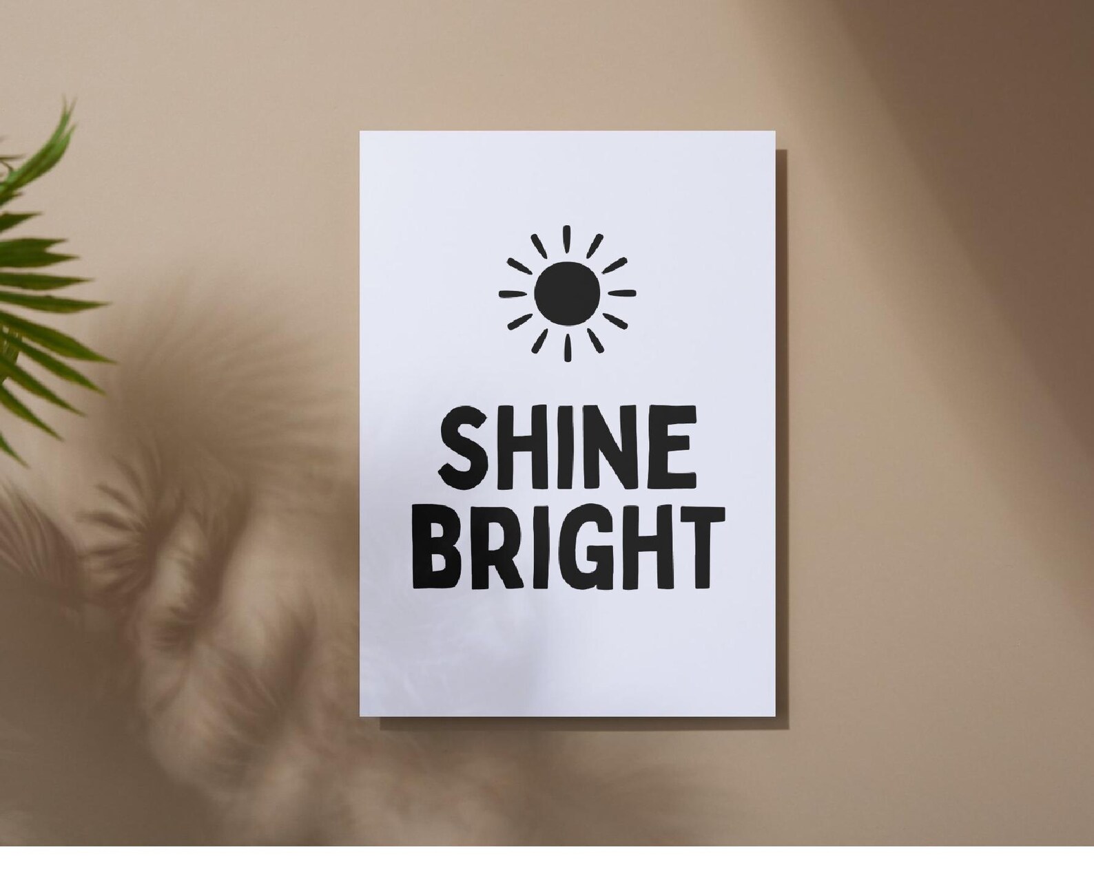 Shine Bright Motivational Classroom Wall Art Bundle, Inspirational ...