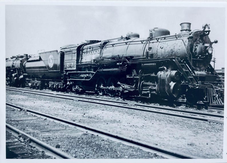 Great Northern Locomotive #2117, 2-10-2 Truck Configuration, High ...
