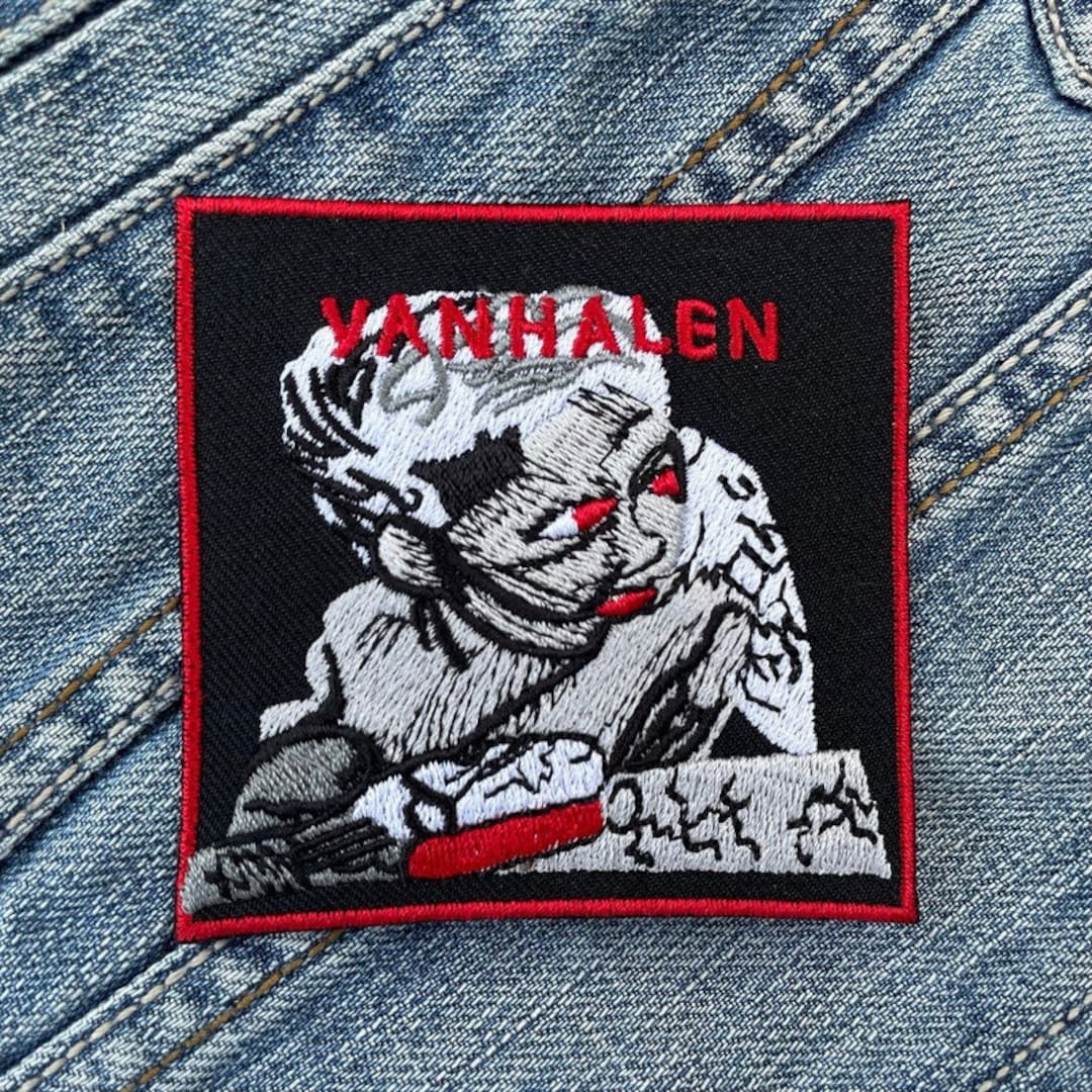 Van Halen Embroidered Patch Badge Applique Iron on 383302 - Etsy