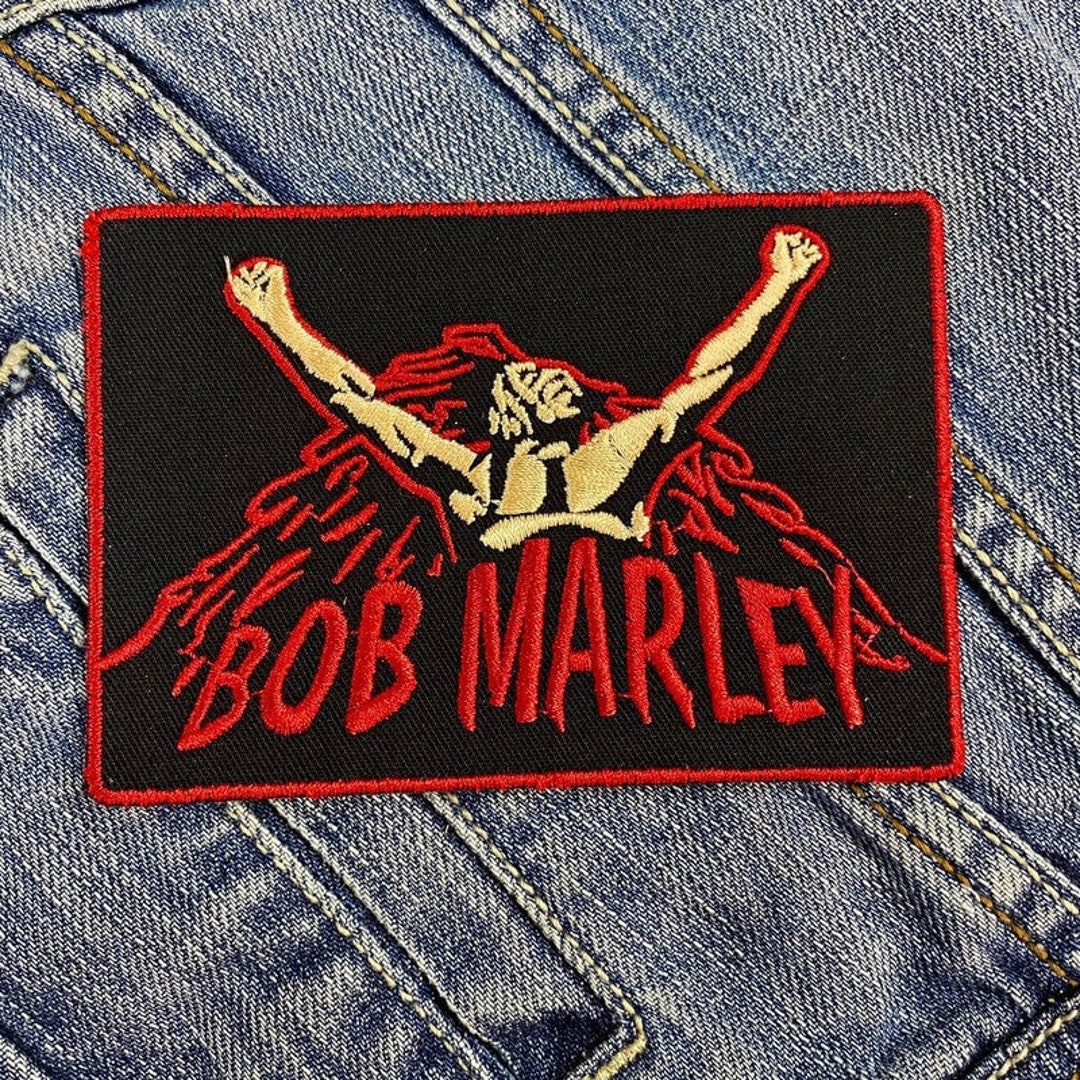 Bob Marley Embroidered Patch Badge Applique Iron on 500607 - Etsy