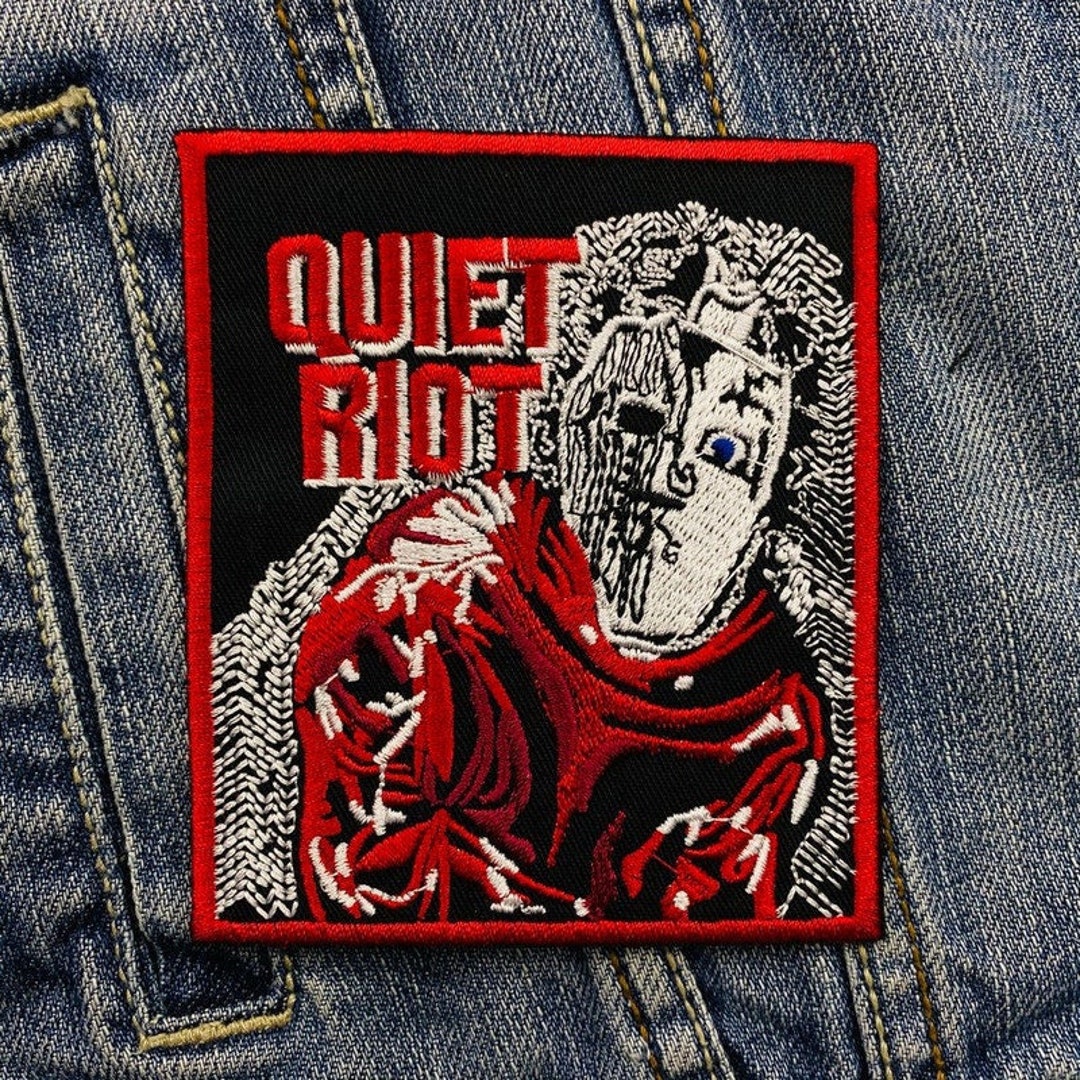 Quiet Riot Embroidered Patch Badge Applique Iron on 382835 - Etsy