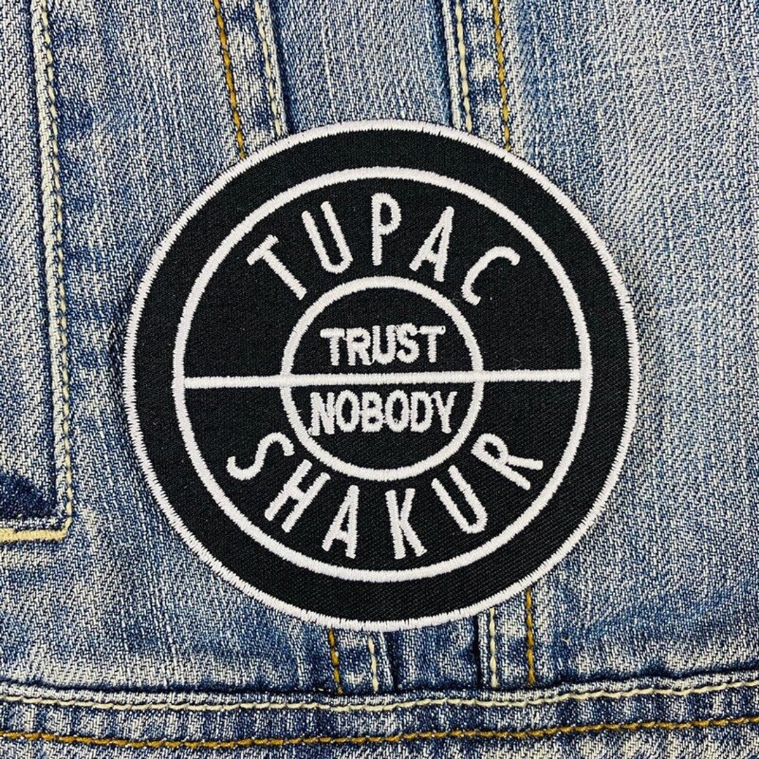Tupac 2pac Embroidered Patch Badge Applique Iron on 725064 - Etsy