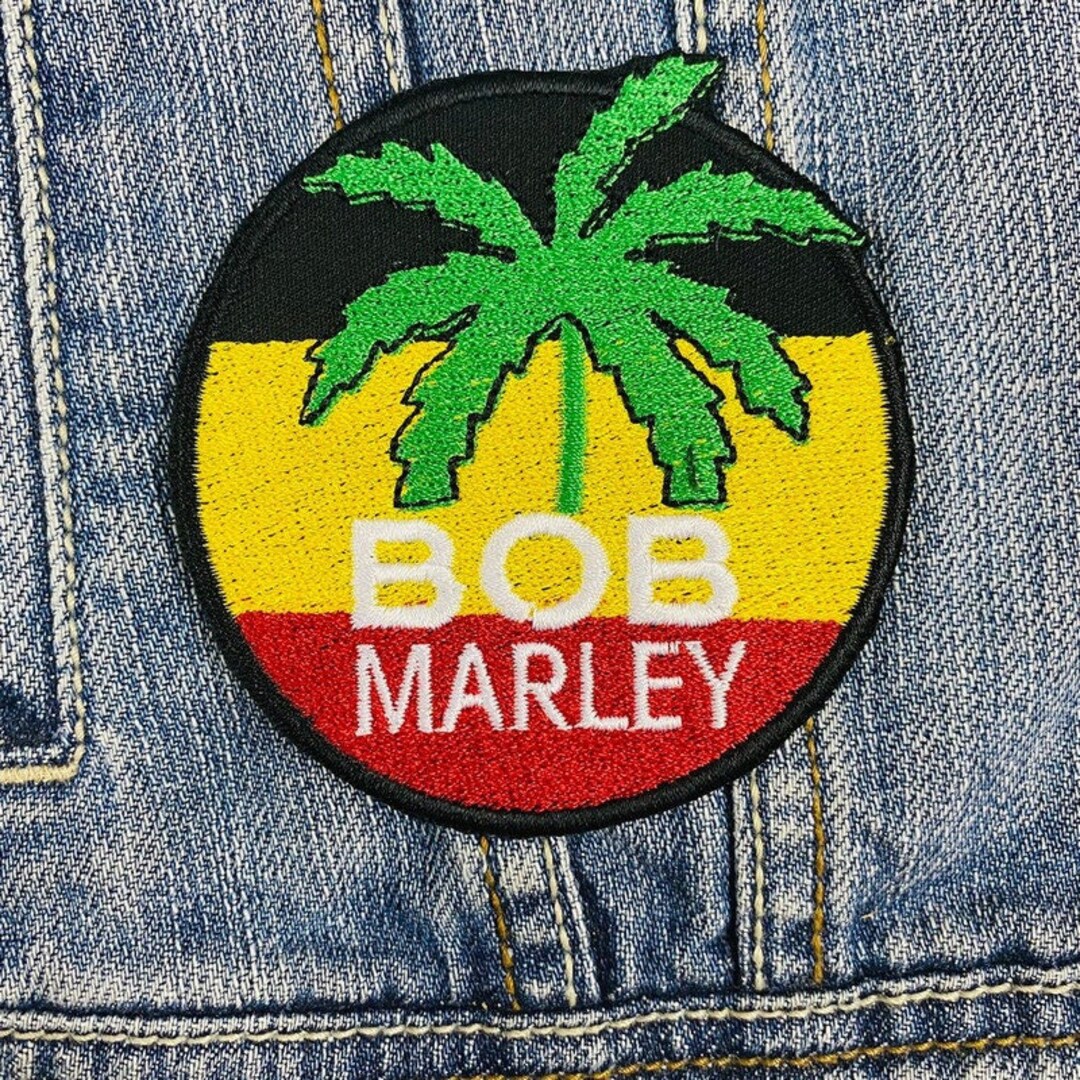 Bob Marley 5 Embroidered Patch Badge Applique Iron on 751643 - Etsy
