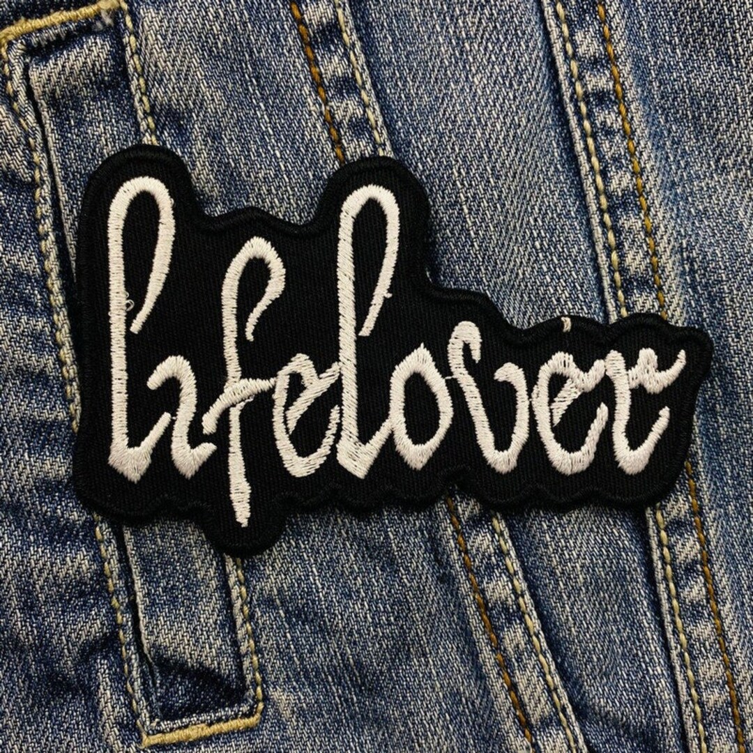 Lifelover Embroidered Patch Badge Applique Iron on 382410 - Etsy