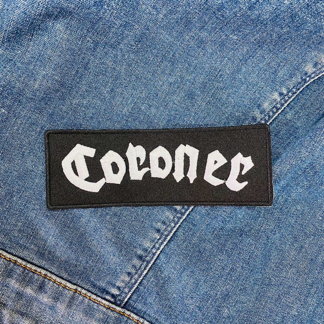 Coroner (2) Embroidered Patch Badge Applique Iron on 500679 - Etsy