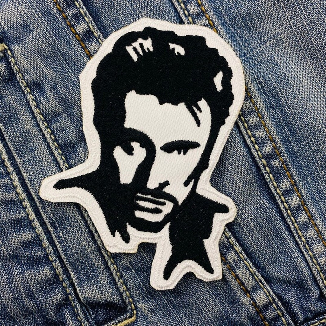 Johnny Hallyday Embroidered Patch Badge Applique Iron on 382299 - Etsy