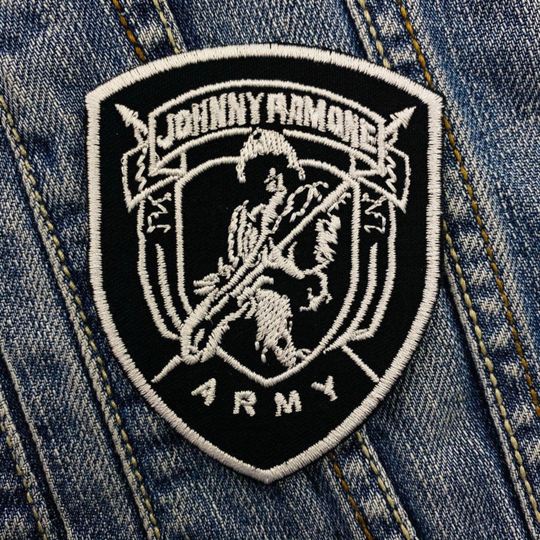 Johnny Ramone Embroidered Patch Badge Applique Iron on 382301 - Etsy