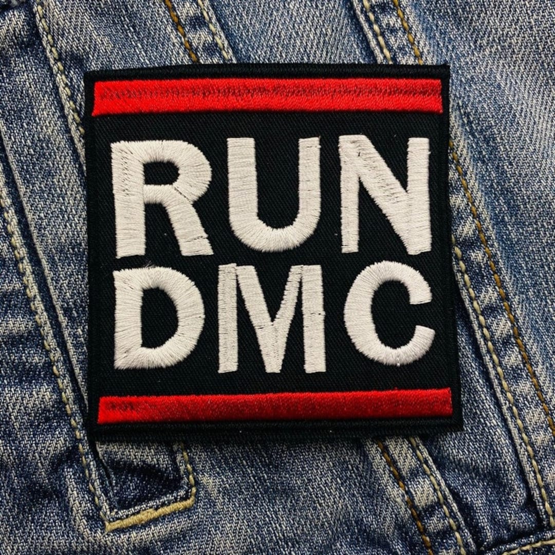 Run-dmc Embroidered Patch Badge Applique Iron on 382916 - Etsy