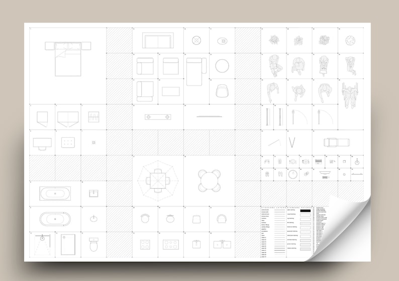 Autocad Template Package + Free Gift - Etsy