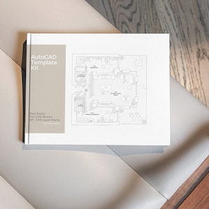 Autocad Template Package + Free Gift - Etsy