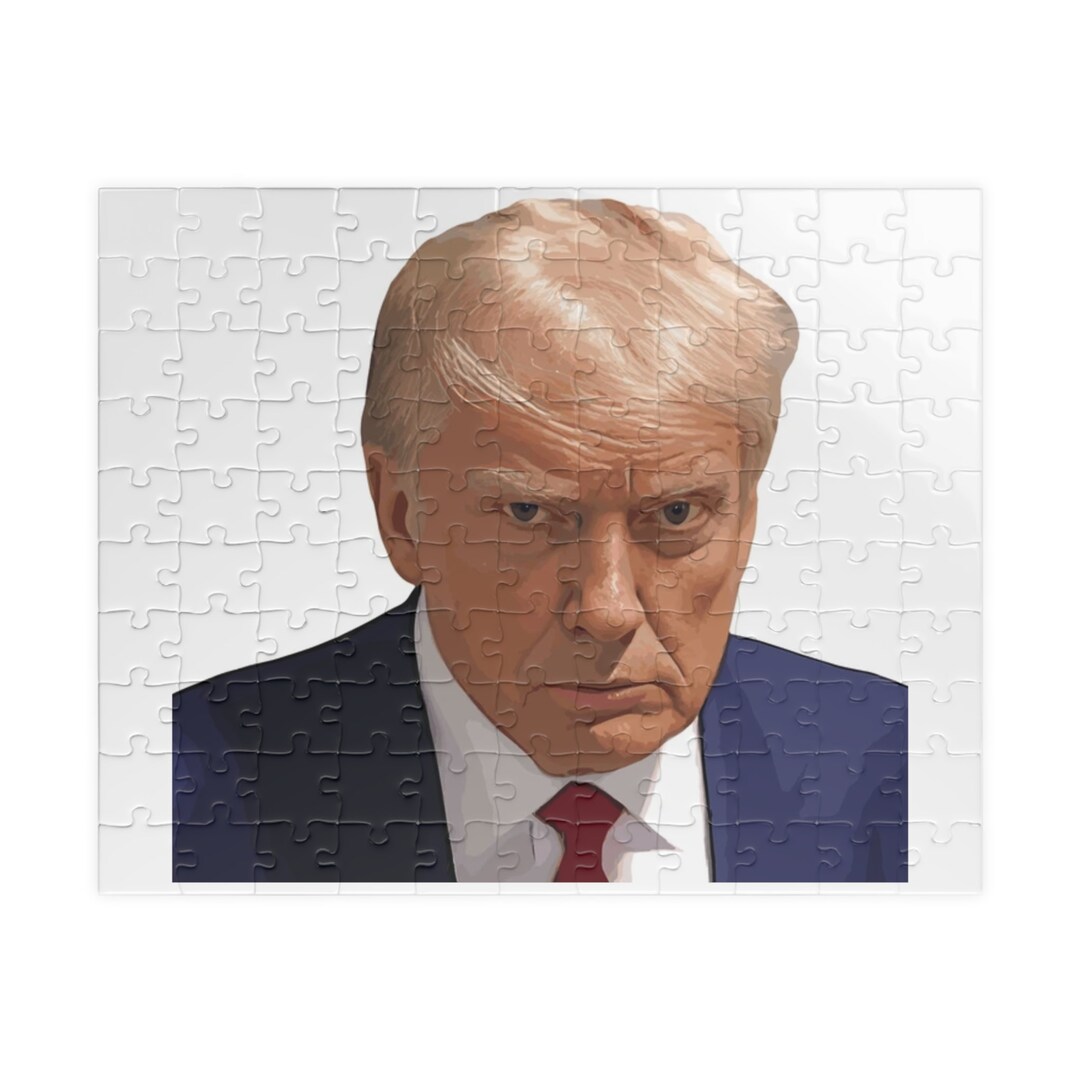 Trump 2024 Mugshot Puzzle - Etsy