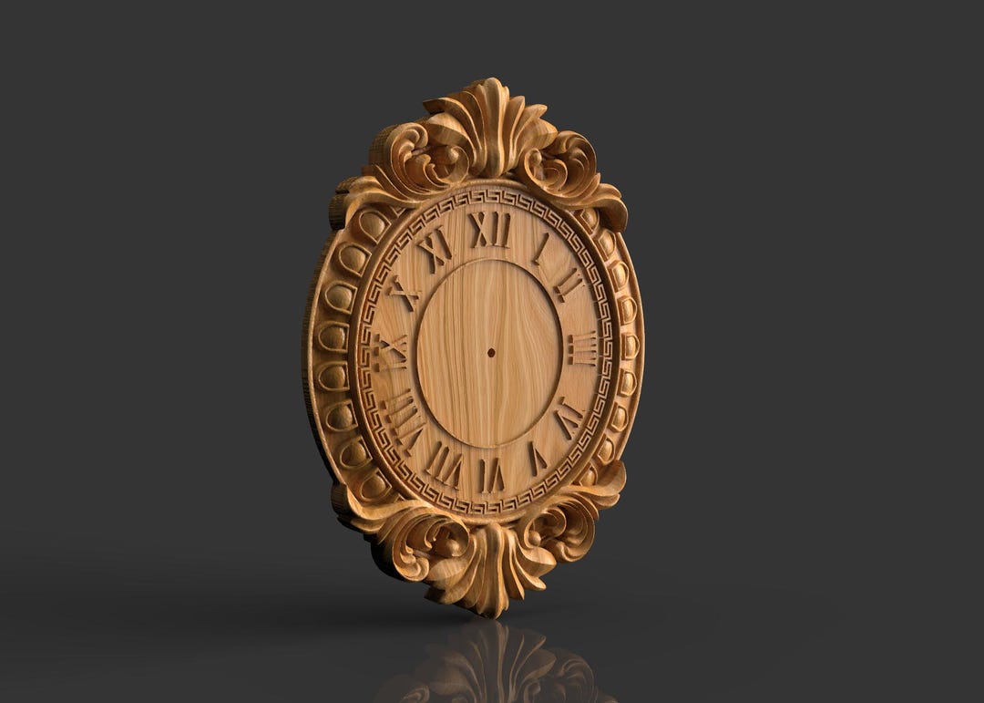 3D Wall Clock STL FİLES - Etsy