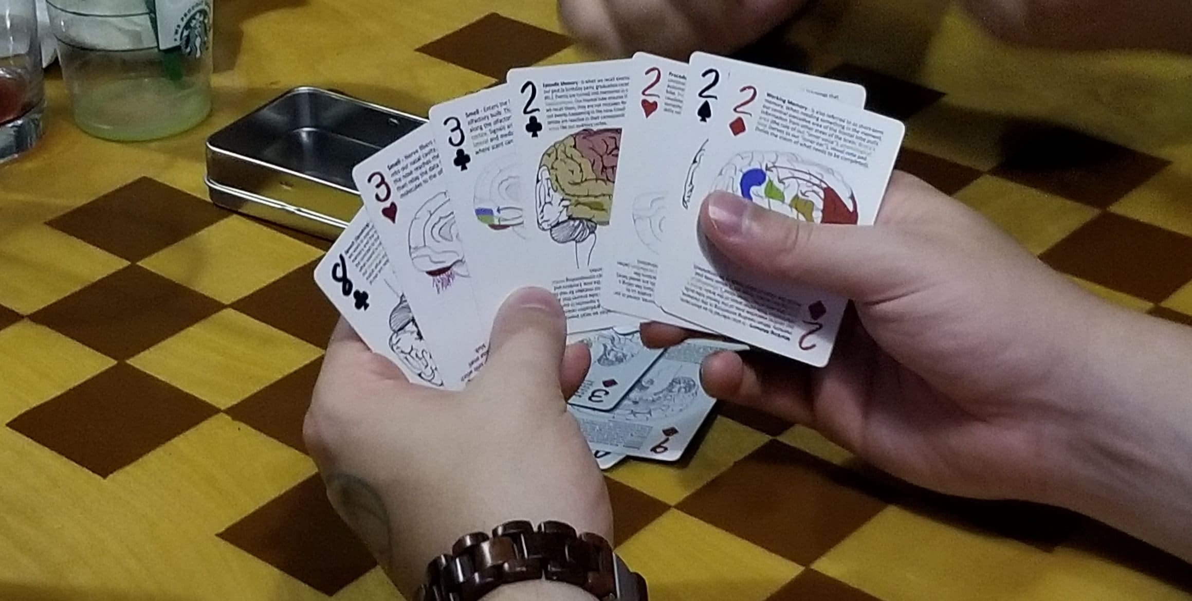 Brain Playing Cards - Etsy