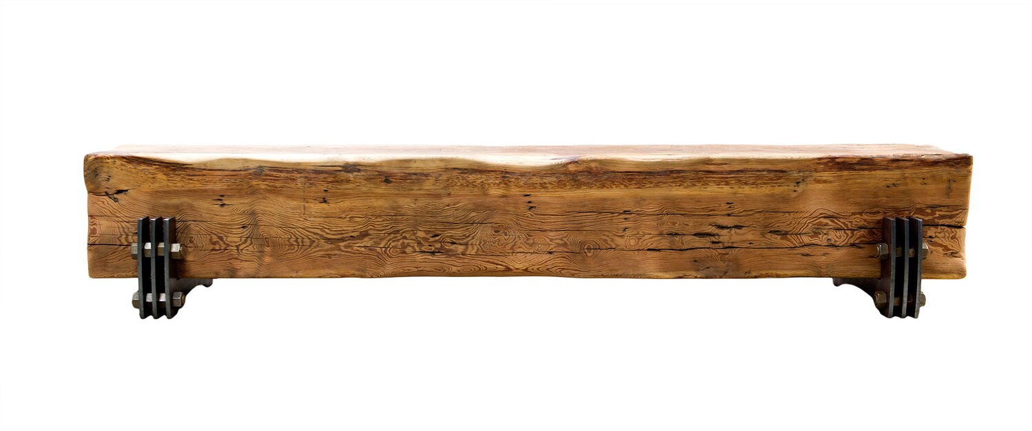 Reclaimed Timber Bench - Contemporary Industrial - Etsy