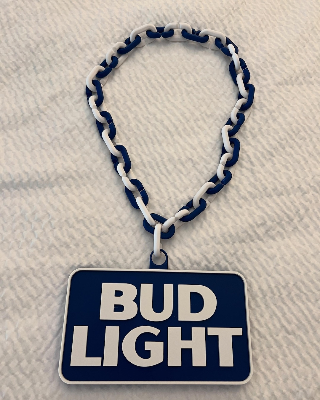 3D Printed Bud Light Oversized Chain - Etsy
