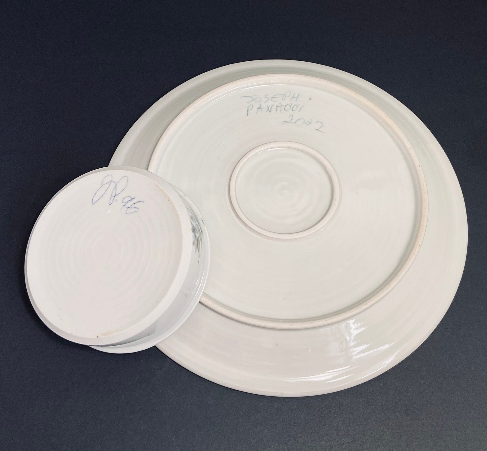 Vintage Joseph Panacci Studio Pottery Canada Otagiri Style Appetizer ...