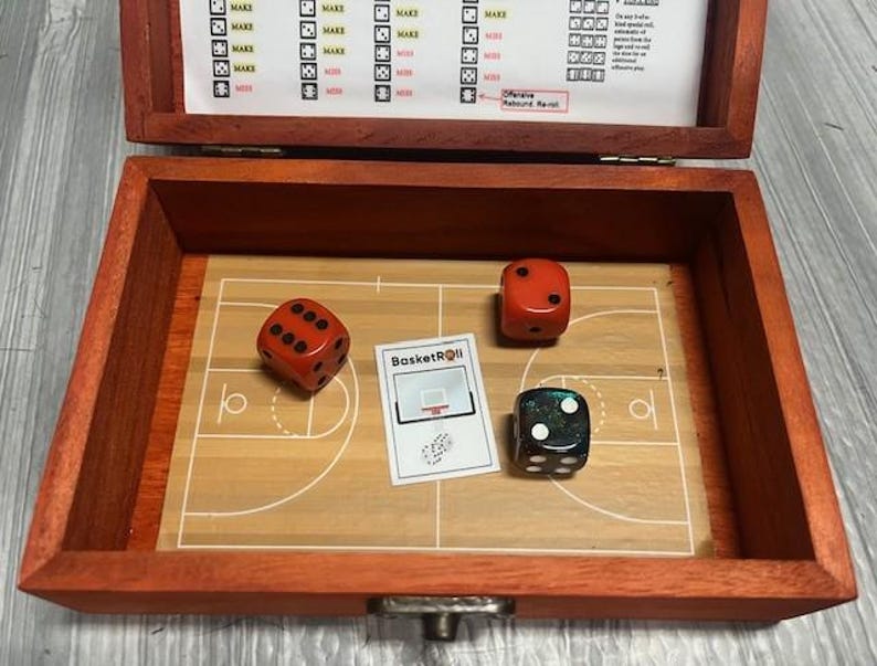 Game, Basketball, Dice, Boardgame, - Etsy