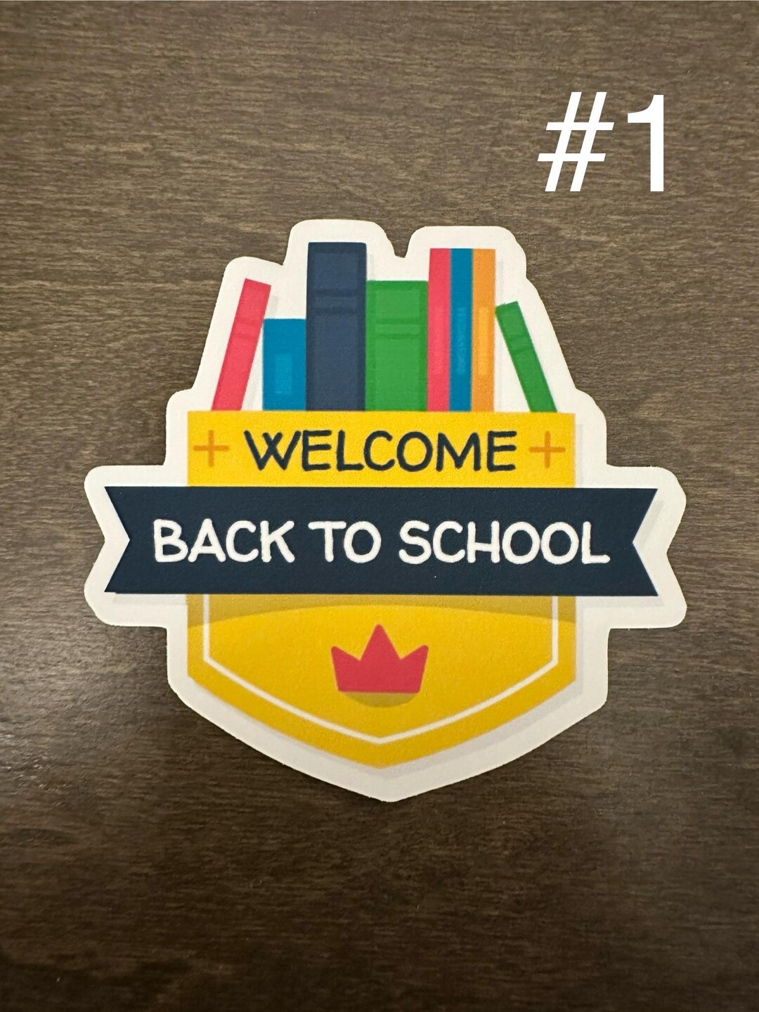 Welcome Back to School Vinyl Stickers and Magnets - Etsy