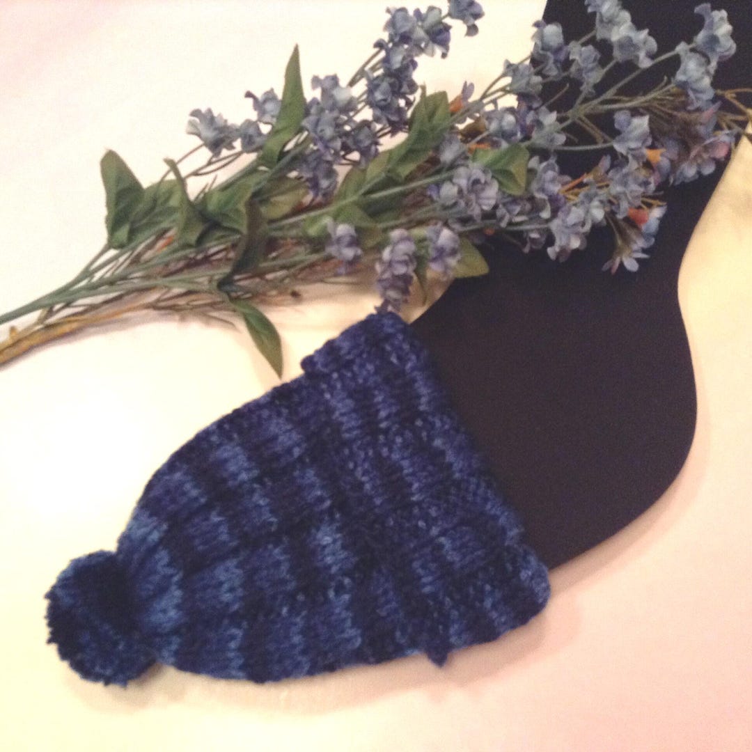 Foot Surgery Gift/foot Cast Comfort/hand Knit Cast Toe Cozy/blue Cast ...