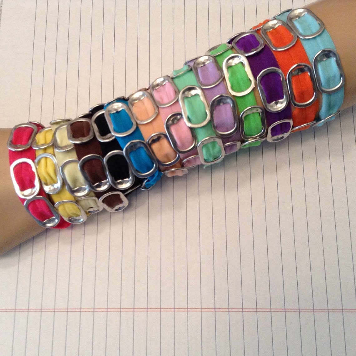 Pop Tab Bracelet/pop Tab Jewelry/teen Gift/steampunk - Etsy