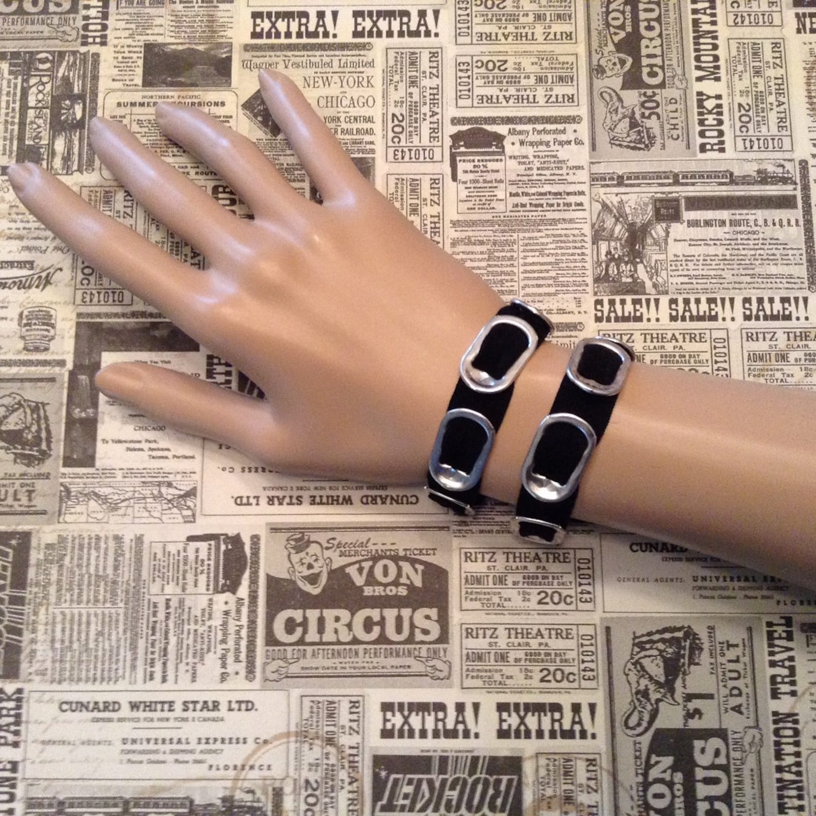 Pop Tab Bracelet/pop Tab Jewelry/teen Gift/steampunk - Etsy