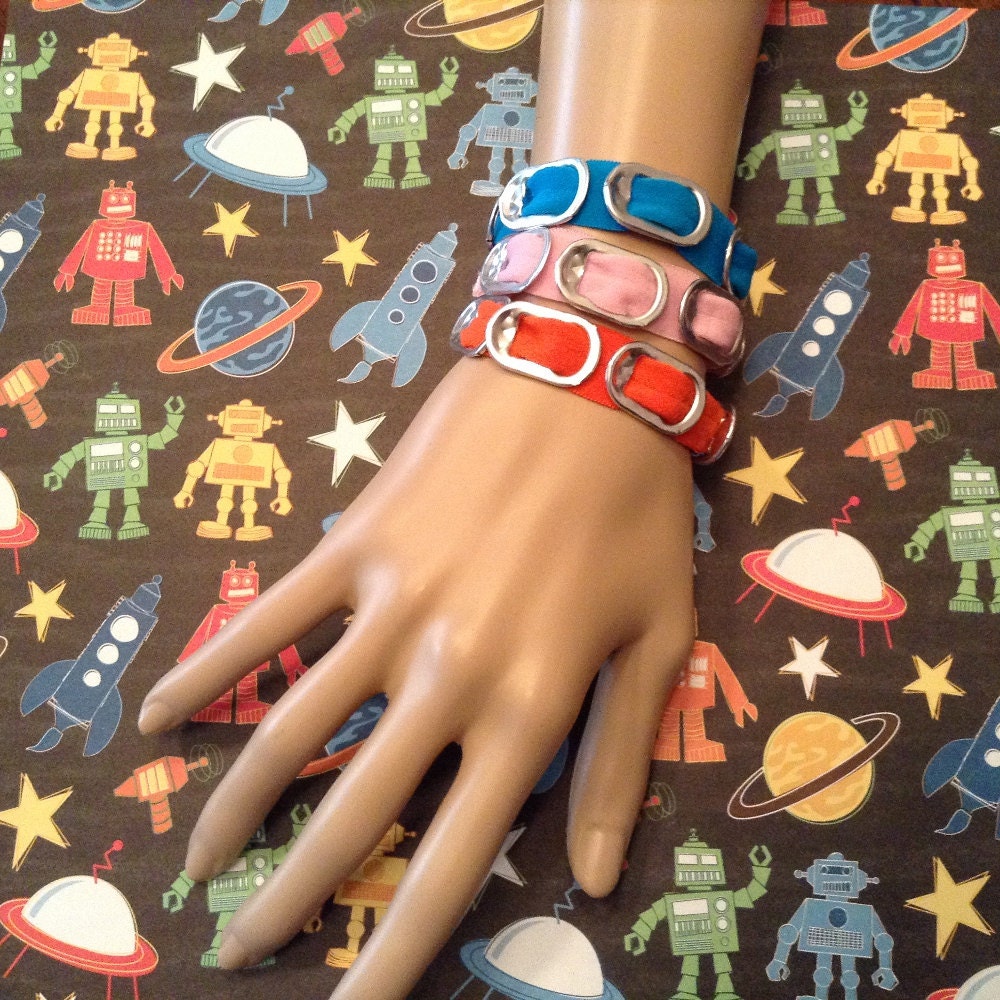 Pop Tab Bracelet/pop Tab Jewelry/teen Gift/steampunk - Etsy