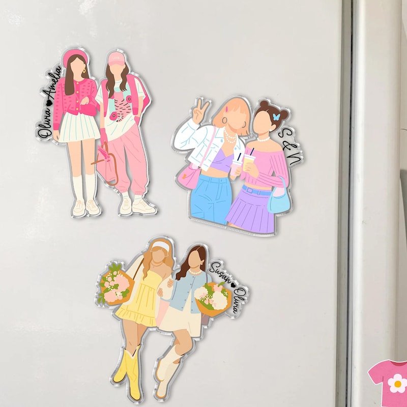 Friendship Sister Magnet - Etsy