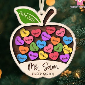 Teacher Gifts, Teacher Apple Magnet, Back to School Gift for Teacher ...