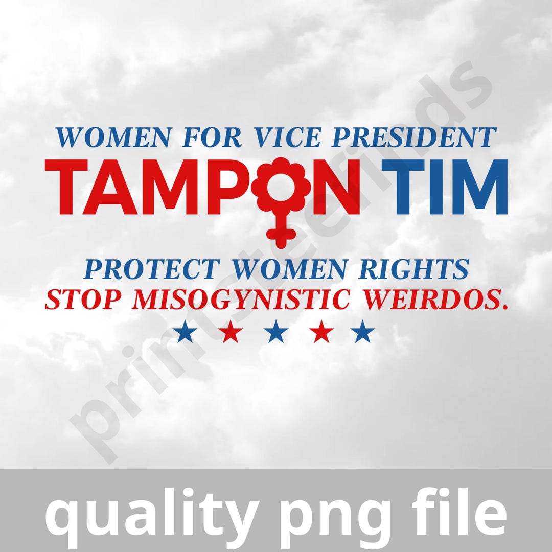 Tampon Tim 2024 Png Download, Tampon Tim Stopping the Red Wave Png ...