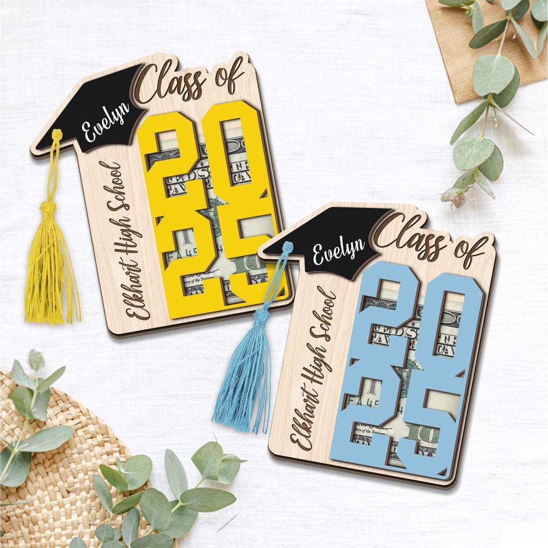 Graduation Gift, Personalized Graduation Money Holder 2025, Custom Gift ...