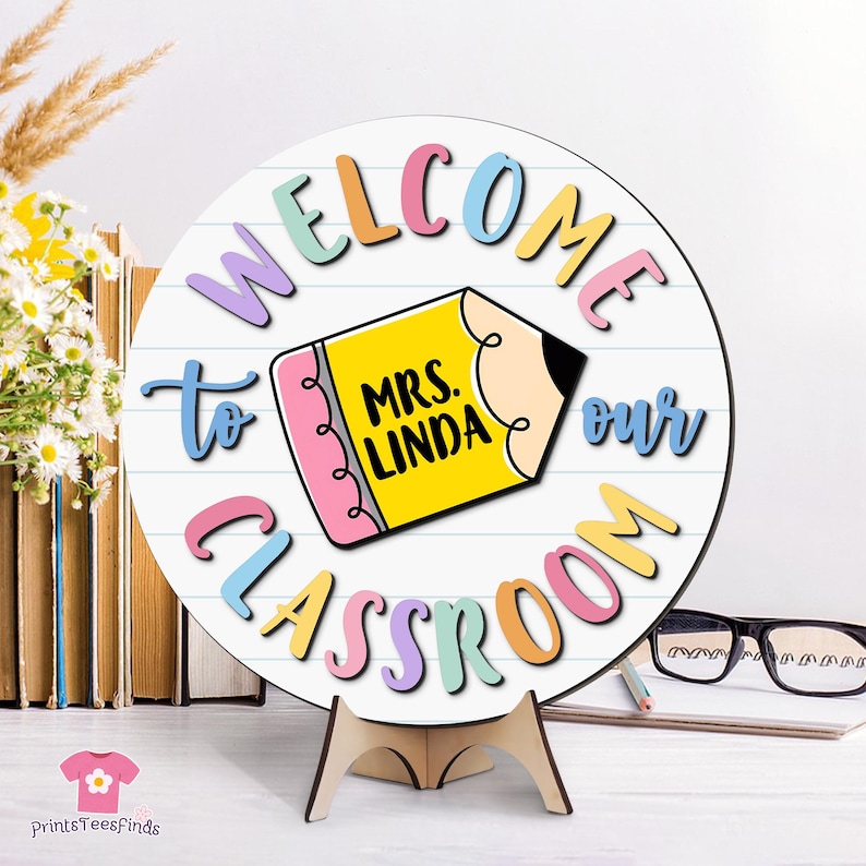 Teacher Door Hanger, Teacher Door Sign, Classroom Decor, Teacher ...