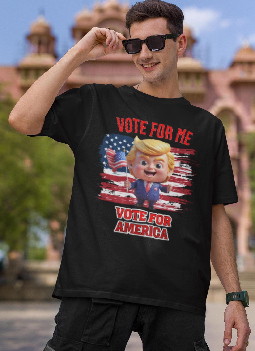 Trump 2024 Vote for America Tee, Donald Trump Presidential Campaign ...