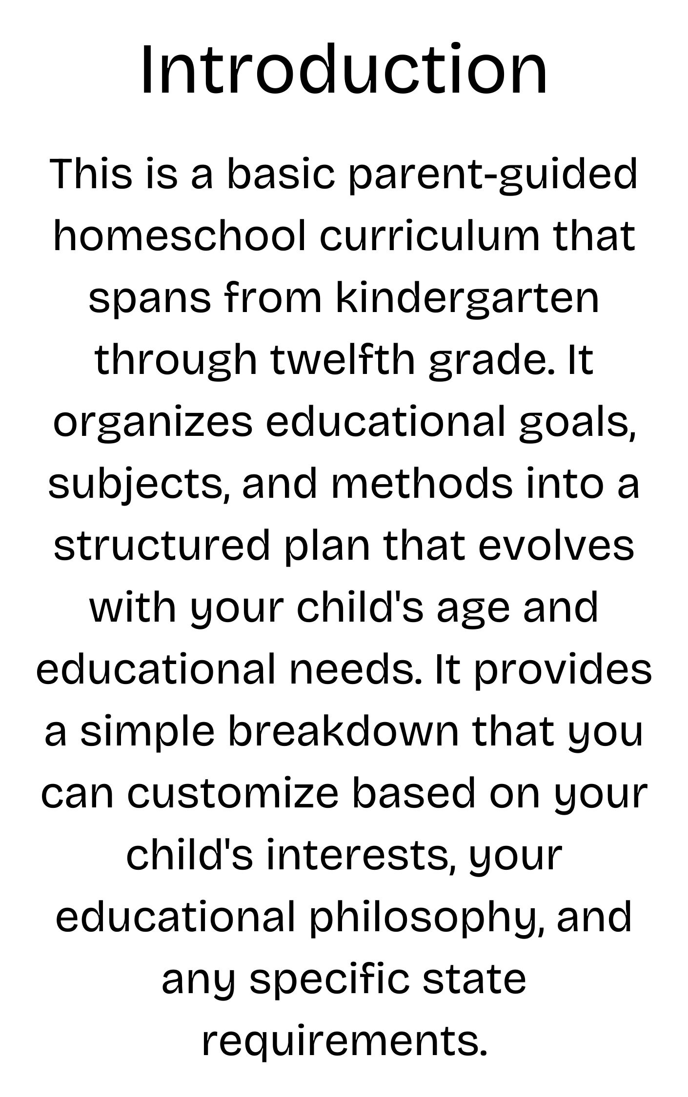 Complete K-12 Homeschool Curriculum: A Parent-led Guide for All Grades ...