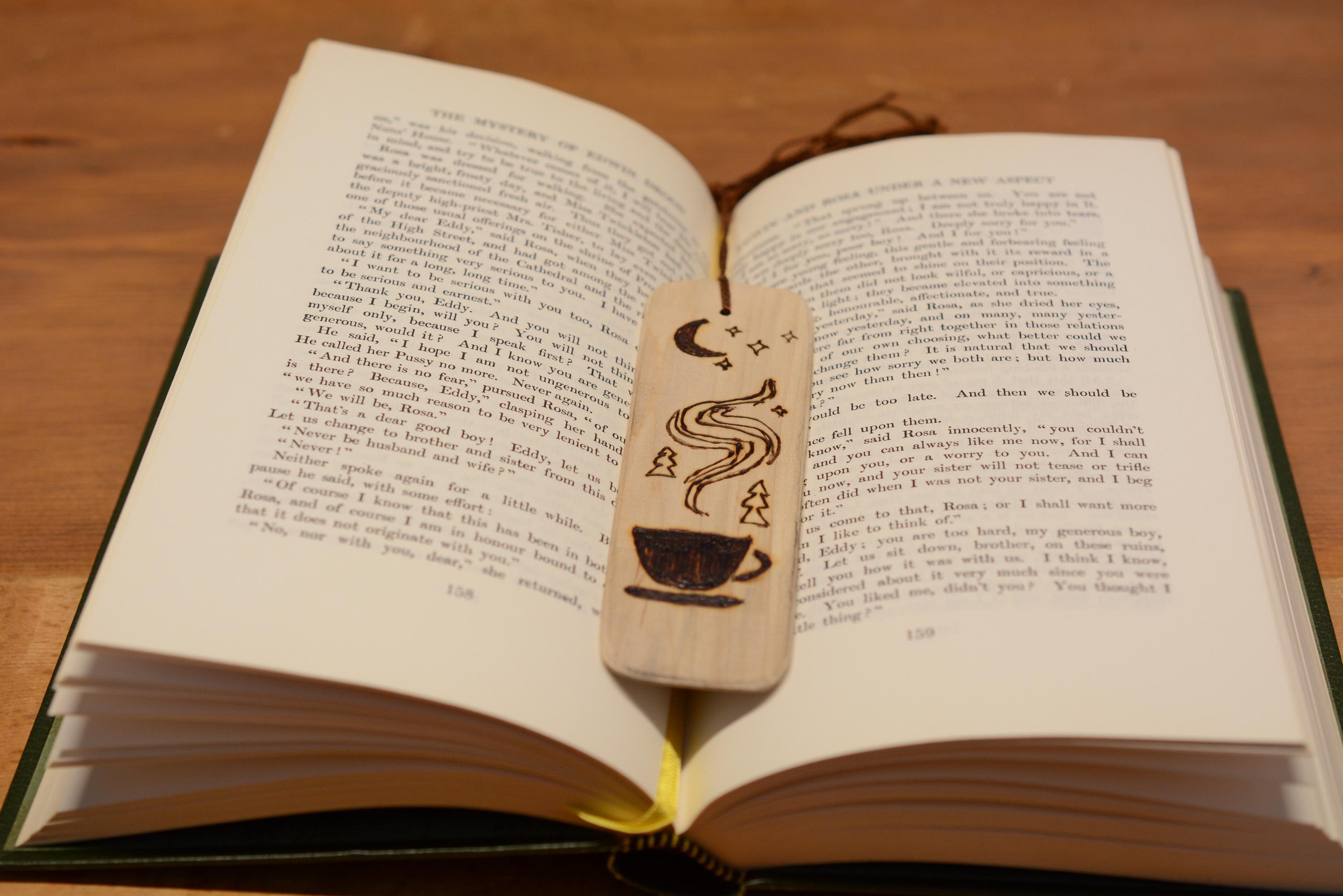 Handmade Wooden Bookmark, Wood Grain Bookmarks. Elegant Designs. - Etsy