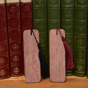 Handmade Wooden Bookmark, Wood Grain Bookmarks. - Etsy